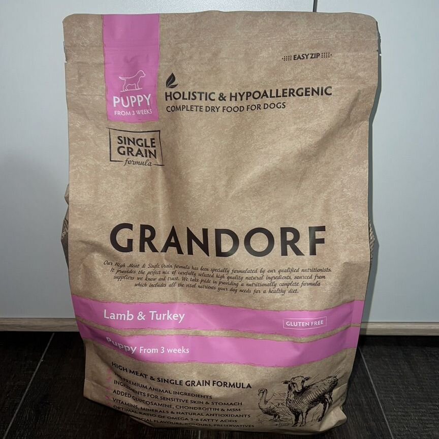 Корм для собак grandorf 3 кг грандорф