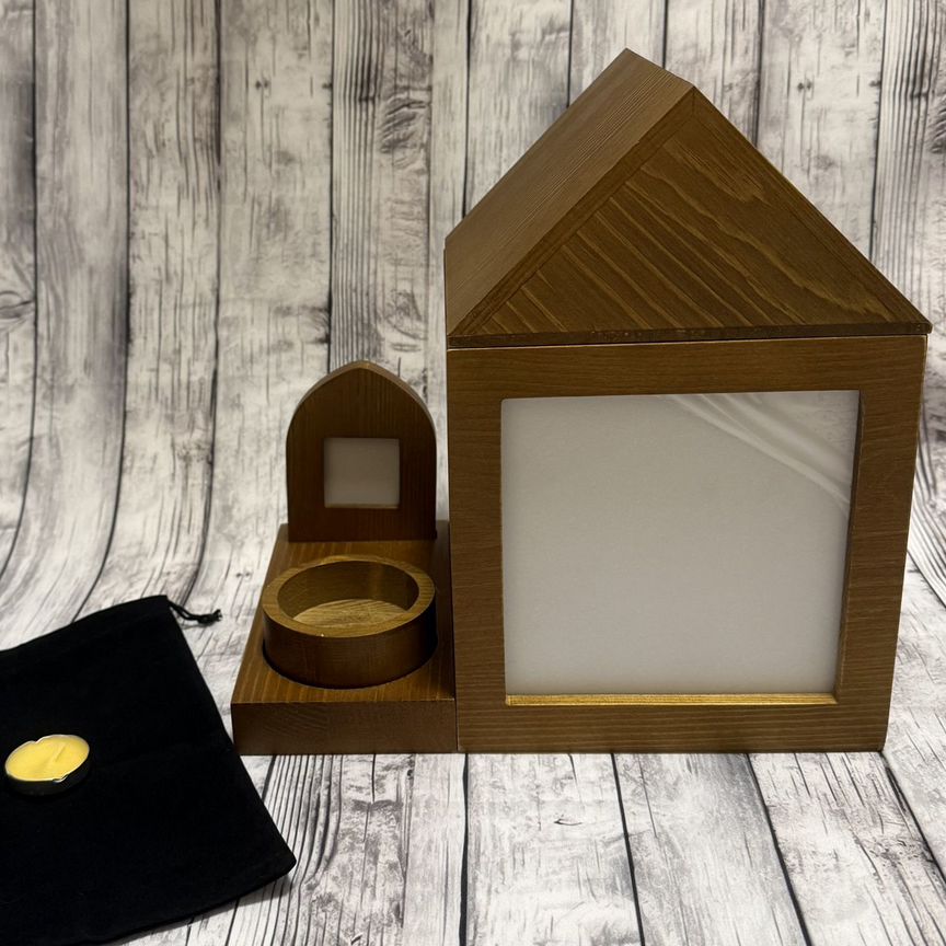 Урна для праха животных