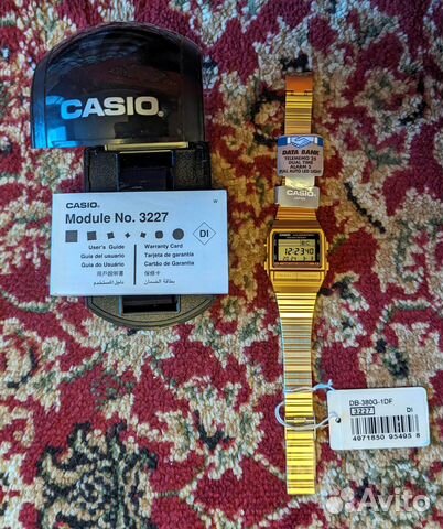 Часы Casio DB-380G-1E купить в Москве | Личные вещи | Авито