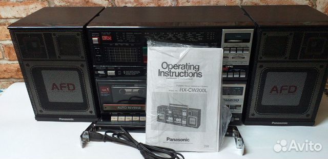 Panasonic RX-CW200 состояние купить в Петергофе | Электроника | Авито