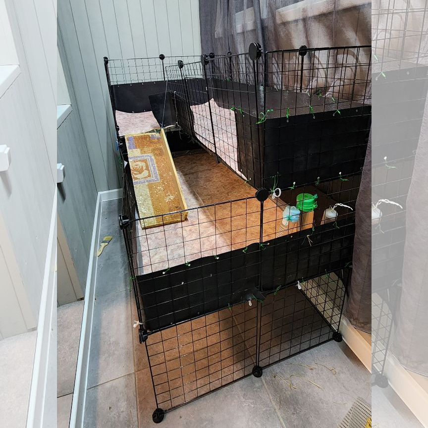 Клетка для морской свинки модульная