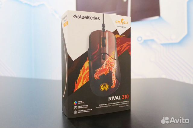 SteelSeries Rival 310 CS'GO Howl Edition купить в Самаре | Электроника ...