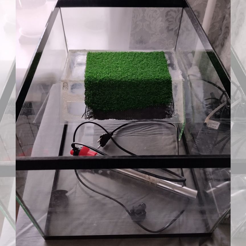 Аквариум для красноухой черепахи35 литров