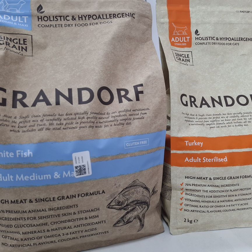 Корм для собак Грандорф grandorf