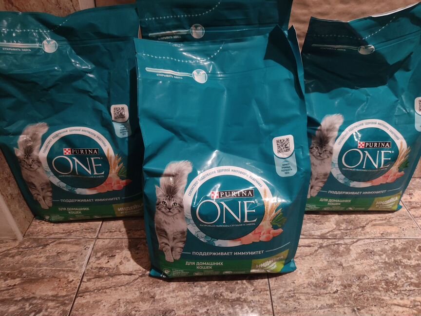 Кошачий корм Purina one 3 кг