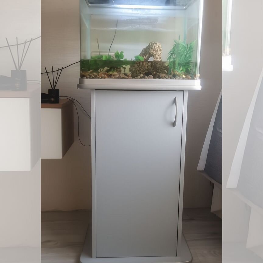 Аквариум 55 литров с тумбой
