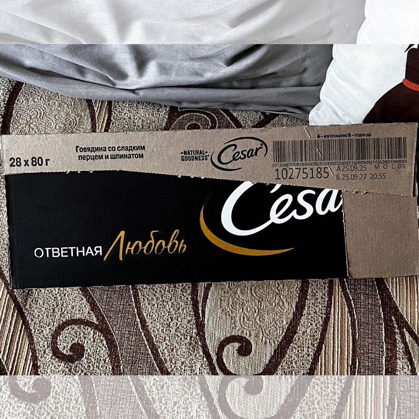 Корм для собак cesar