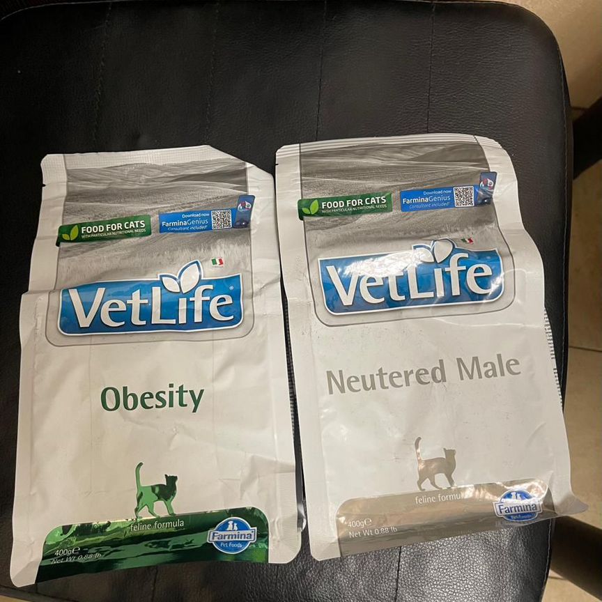 Сухой корм Farmina vet life obesity, neutered male