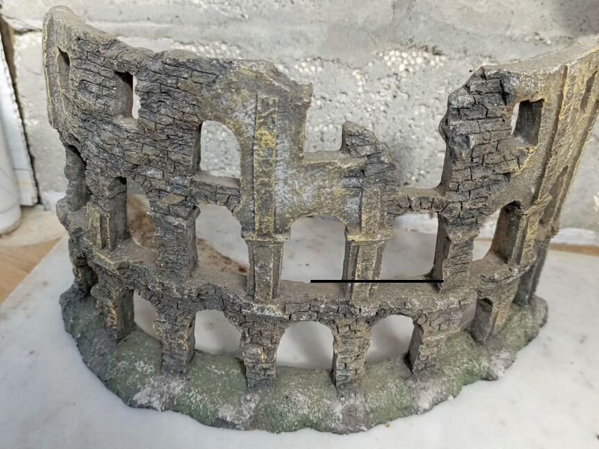 Грот Колизей в аквариум