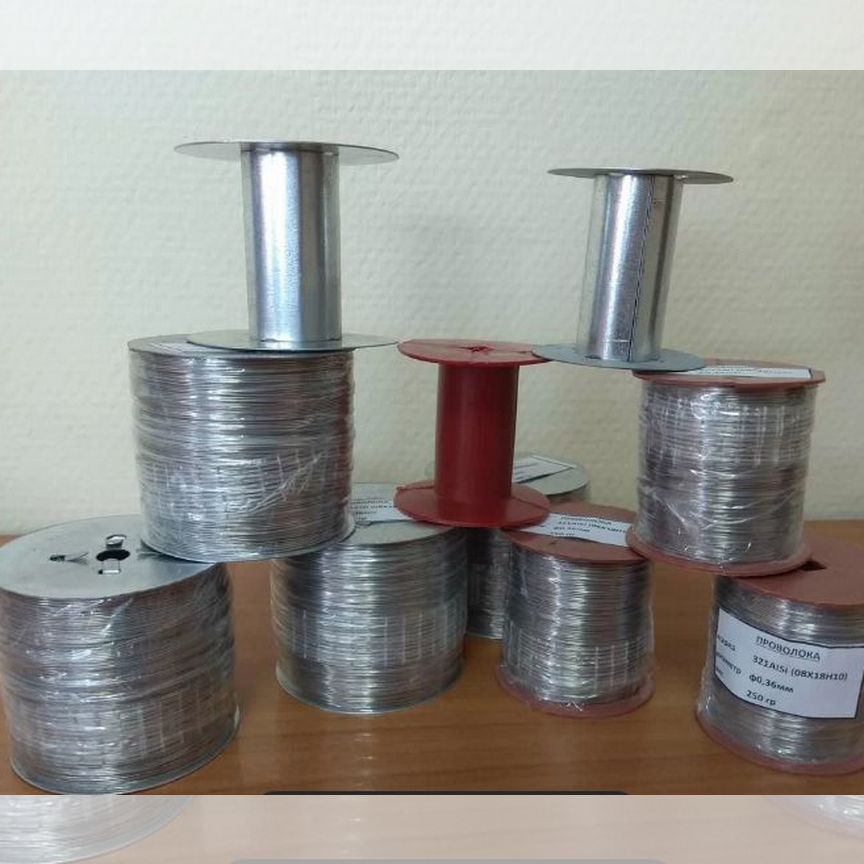 Проволока пчеловодная, нержавеющая 0,4-0,45-0,5 мм