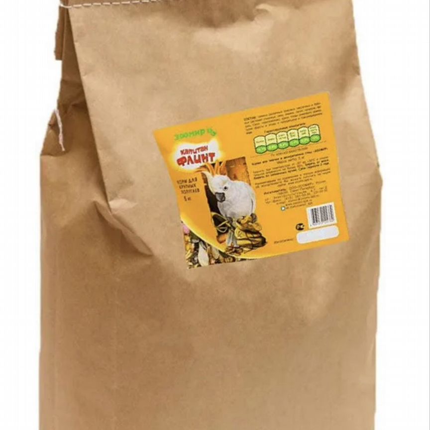 Корм для крупных попугаев