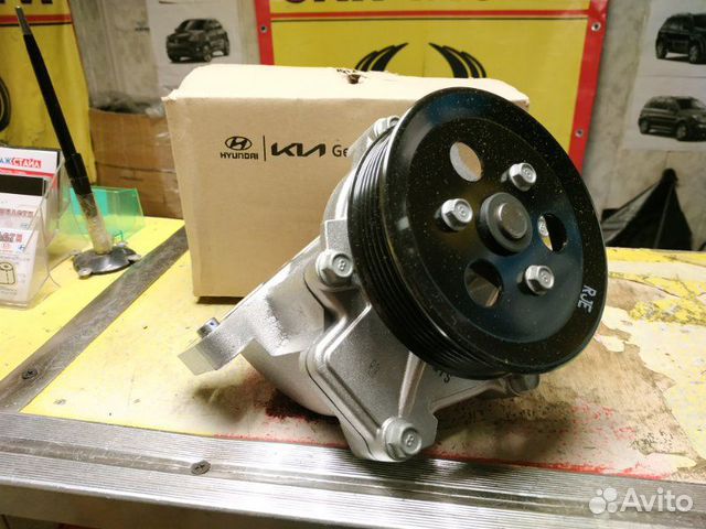 Помпа водяная Hyundai Santa Fe купить в Москве с доставкой Hyundai-KIA ...