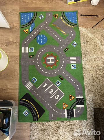 Детский ковер IKEA с дорогами Икеа купить в Москве с доставкой | Товары ...