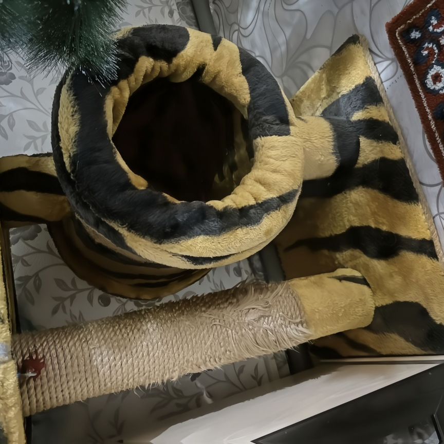 Когтеточка домик для кошки