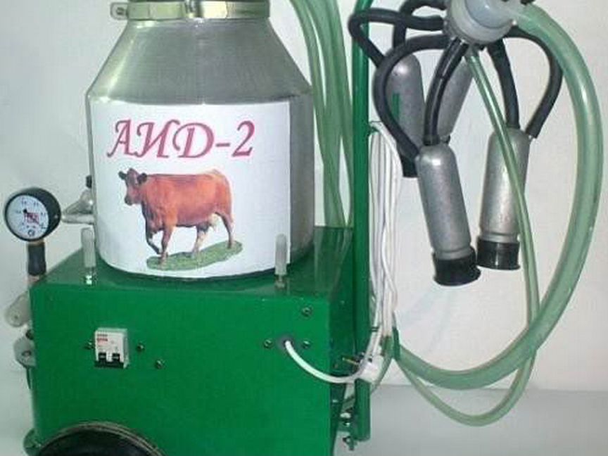 Доильный аппарат "аид-2"