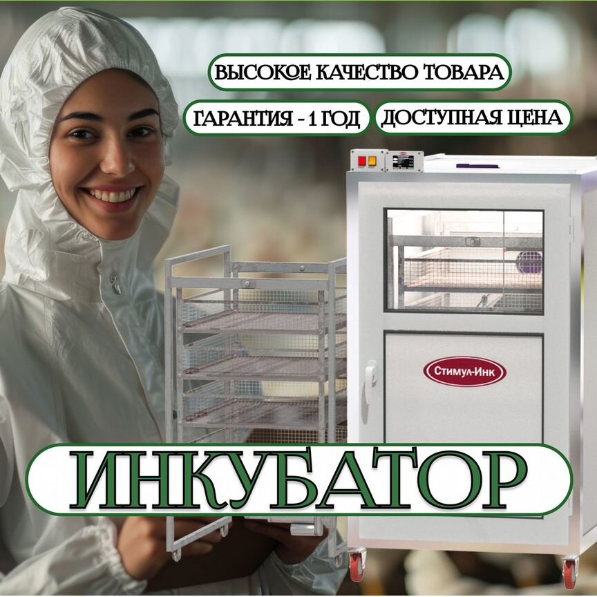 Автоматический инкубатор на 500 яиц