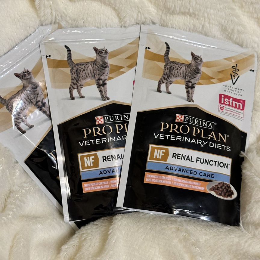Pro plan veterinary diets nf для кошек паучи