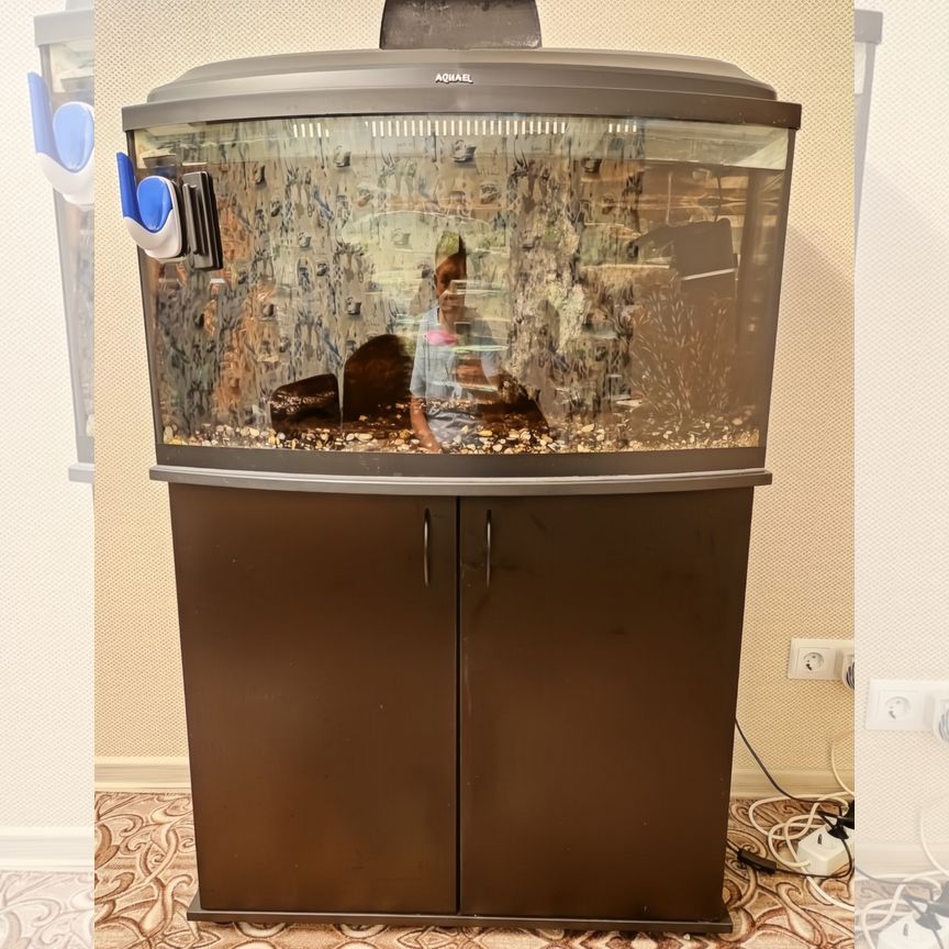 Аквариум с тумбой 120 литров