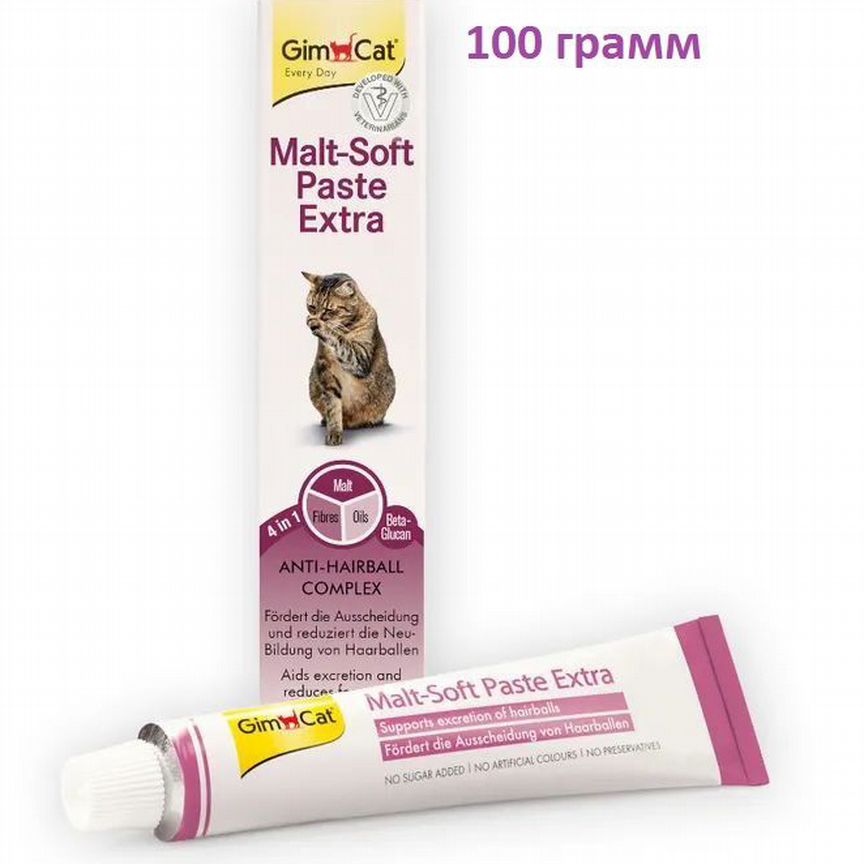 Gimсat malt-soft paste extra 100 грамм