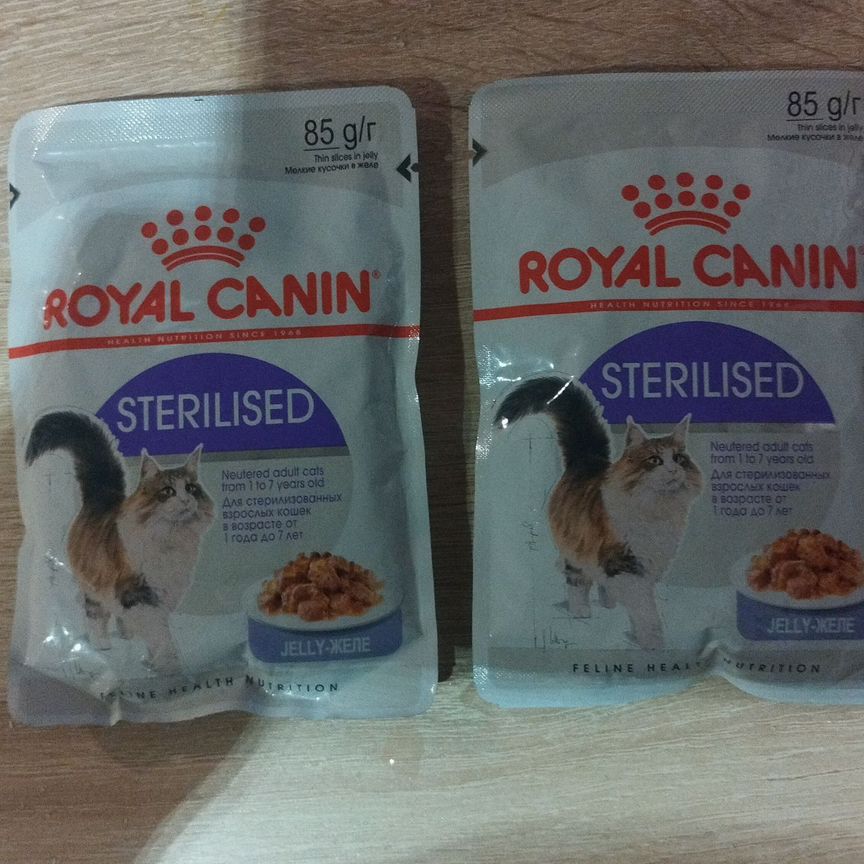 Влажный корм для кошек royal canin sterilised