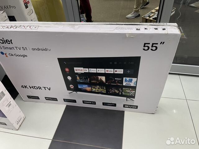 Телевизор Haier LE55U6900UG купить в Москве | Электроника | Авито