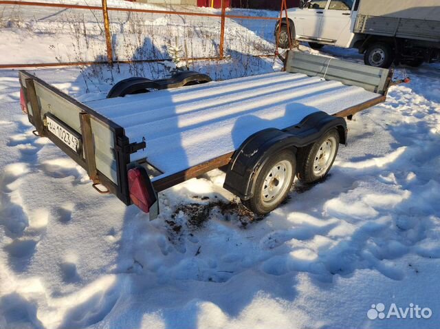 Прицеп легковой двухосный бу купить в Уржуме | Авито