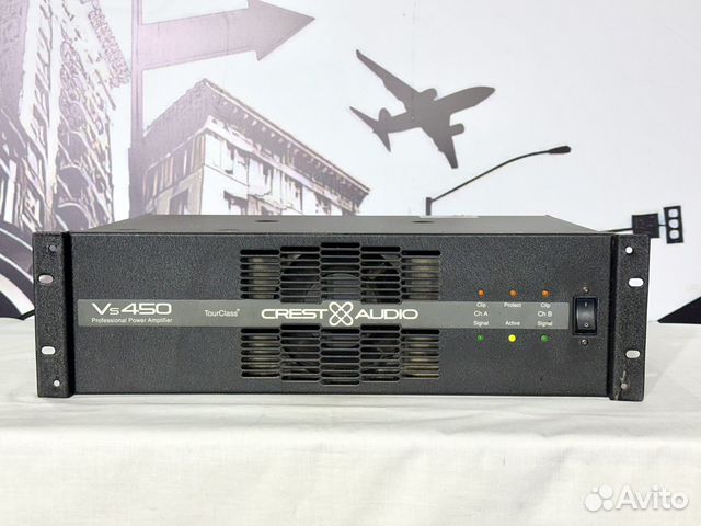 Усилитель мощности crest audio VS 450 купить в Санкт-Петербурге ...