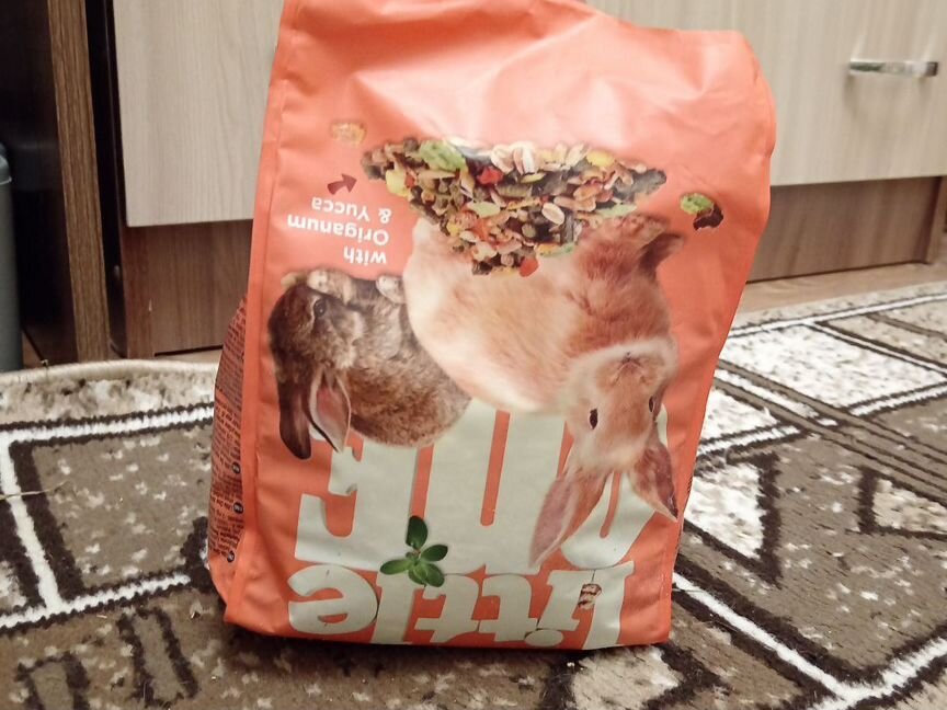 Корм для молодых кроликов