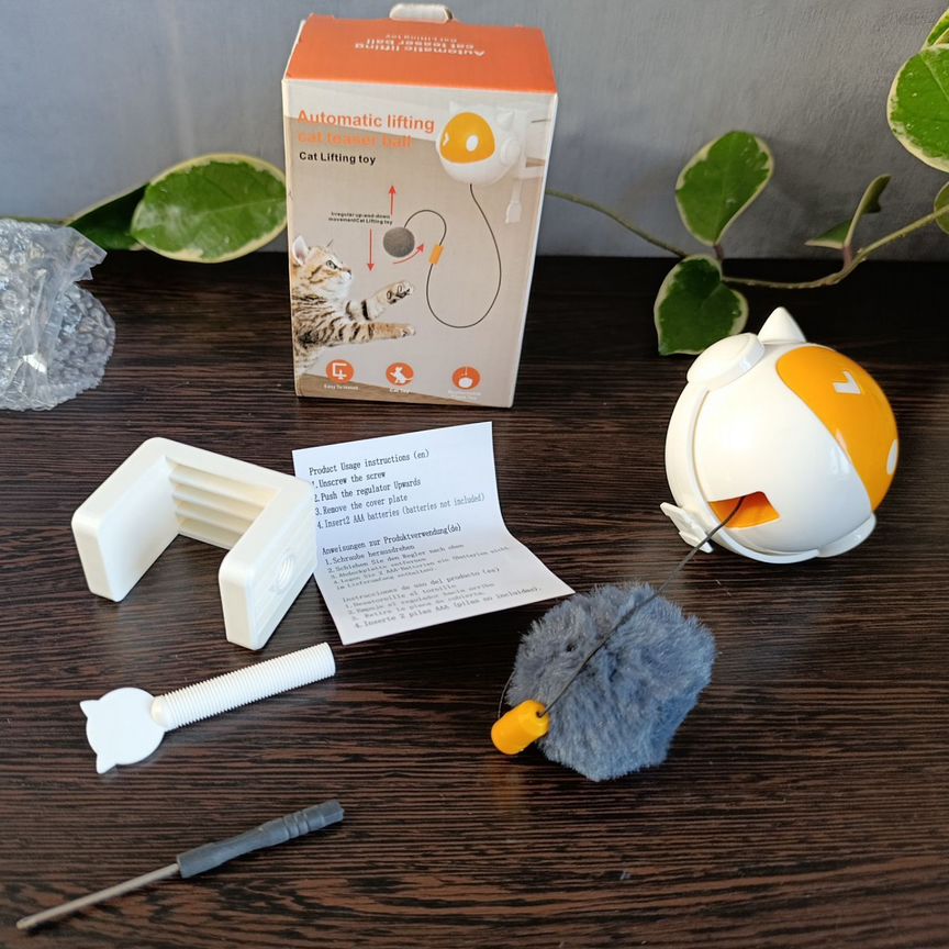 Интерактивная игрушка дразнилка для кошек