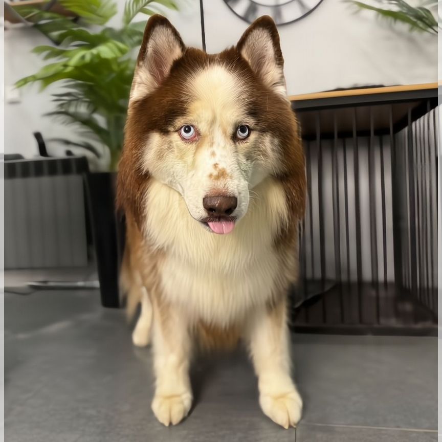 Аляскинский маламут, взрослый пёс