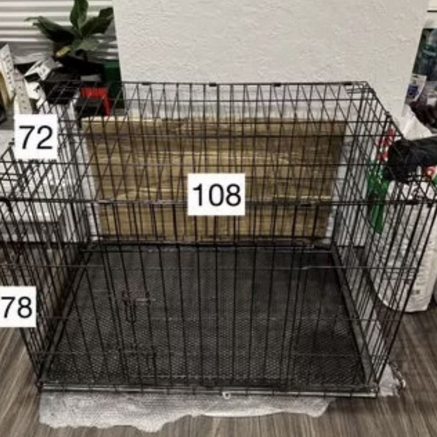 Большая клетка для собак