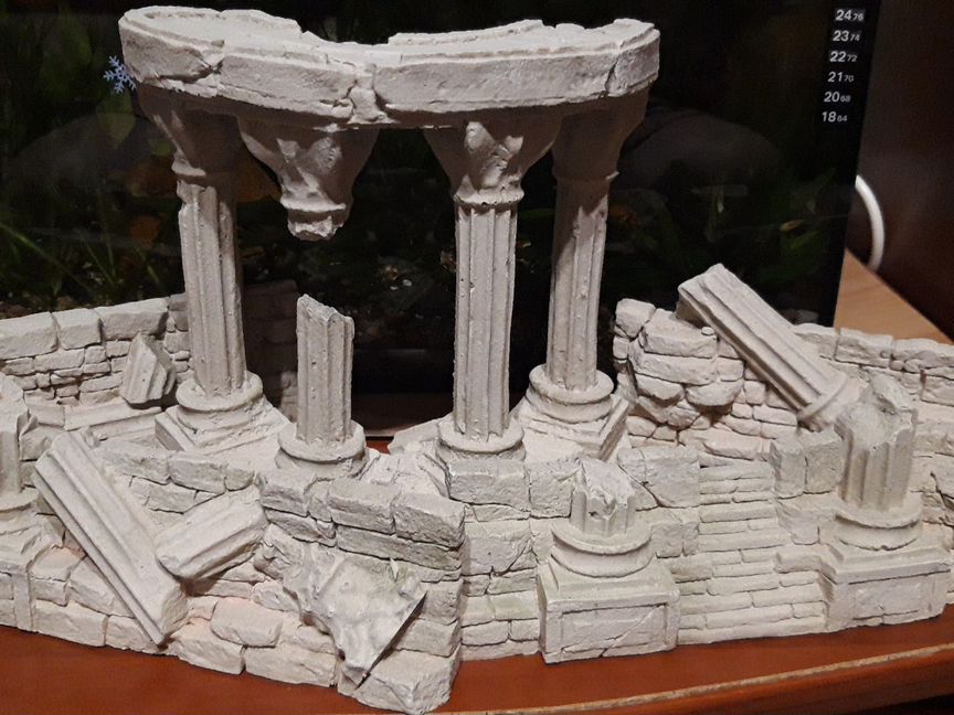 Декорации для аквариума атлантида