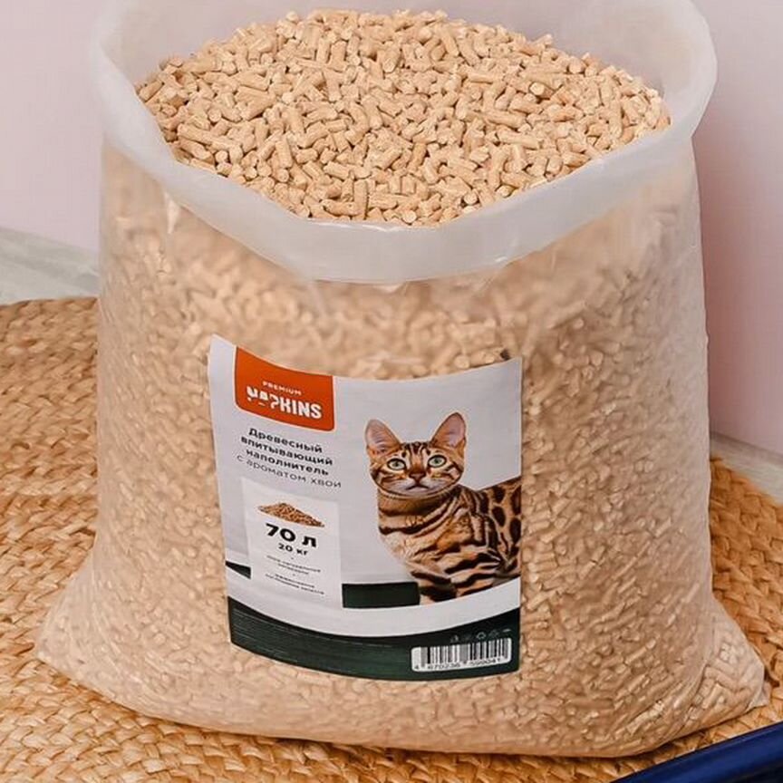 Наполнитель для кошачьего туалета 15 кг
