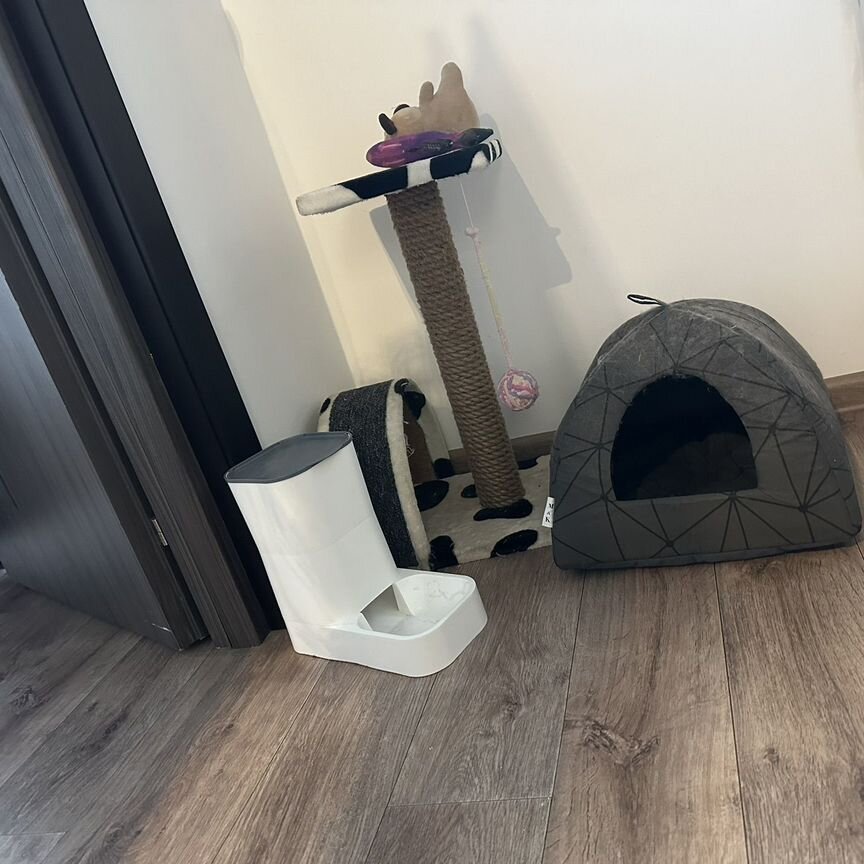 Когтеточка домик для кошки