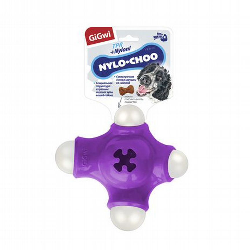 GiGwi игрушка "Кость" нило-чу, нейлон/резина