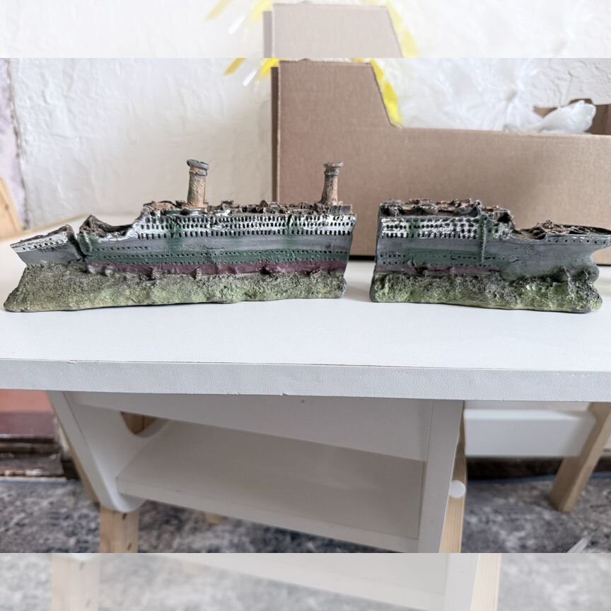 Украшения в аквариум