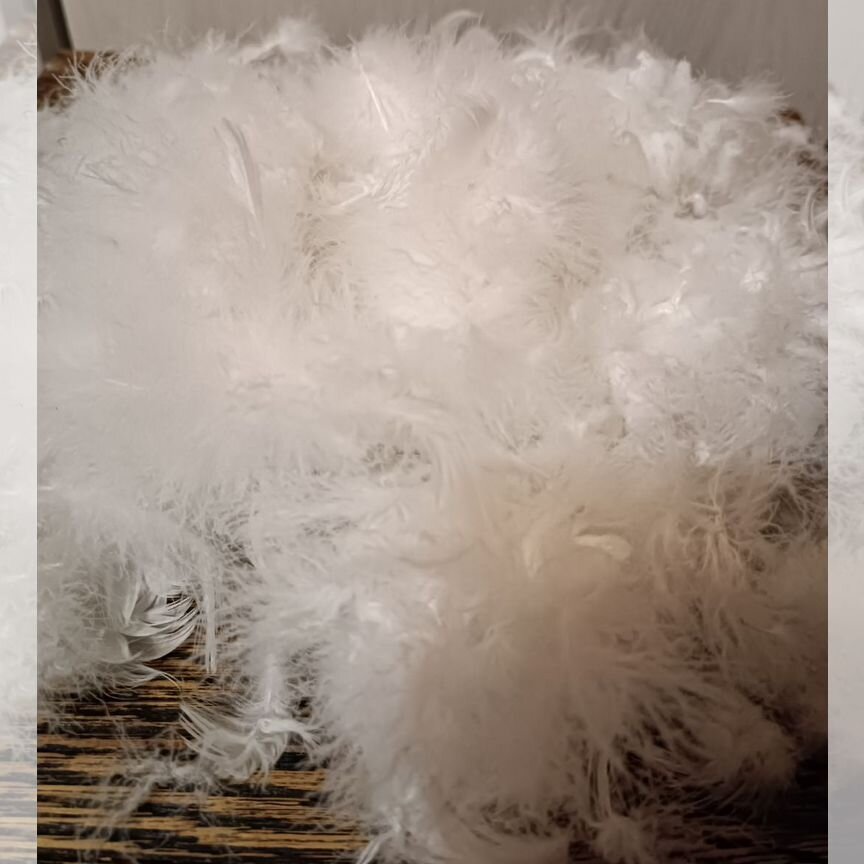 Пух перо гусиное