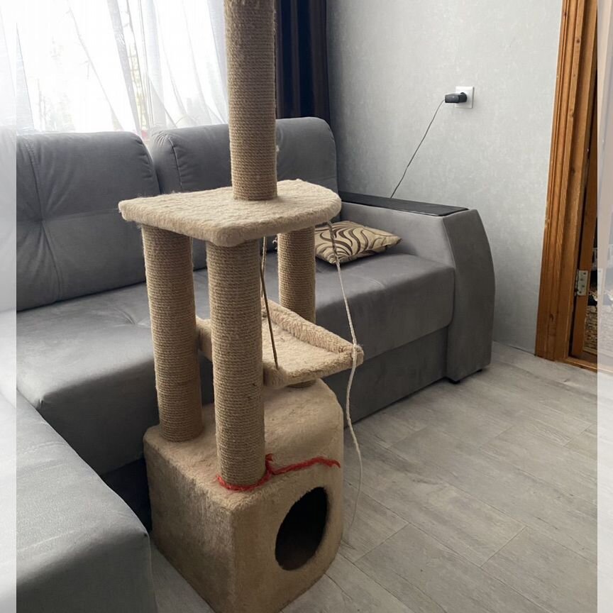 Когтеточка с домиком