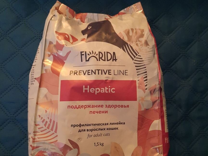 Корм для кошек Florida Hepatic 1,5 кг
