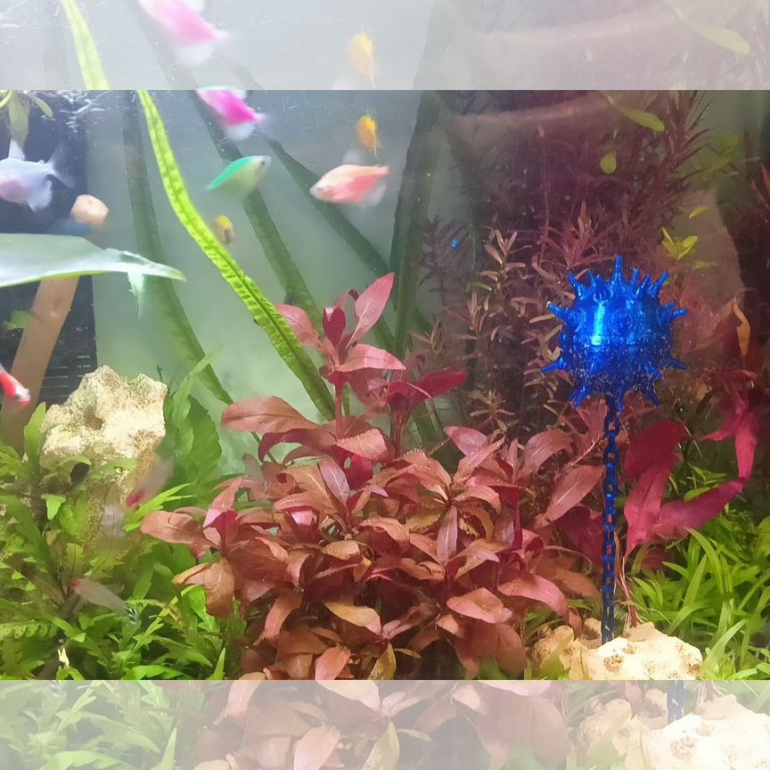 Декор "мина" для аквариума