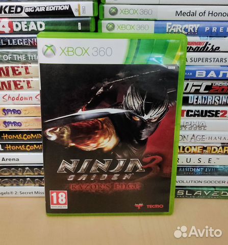 Ninja Gaiden 3 Razor Edge на Xbox 360 Лицензия купить в Курске | Электроника | Авито