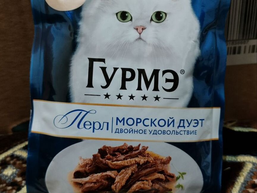 Влажный корм для кошек gourmet(Гурмэ) в соусе