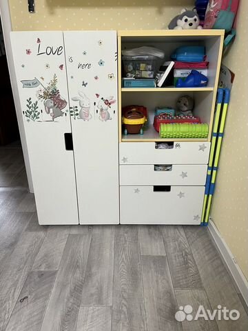 Детский шкаф IKEA (икеа) купить в Новокузнецке | Товары для дома и дачи ...