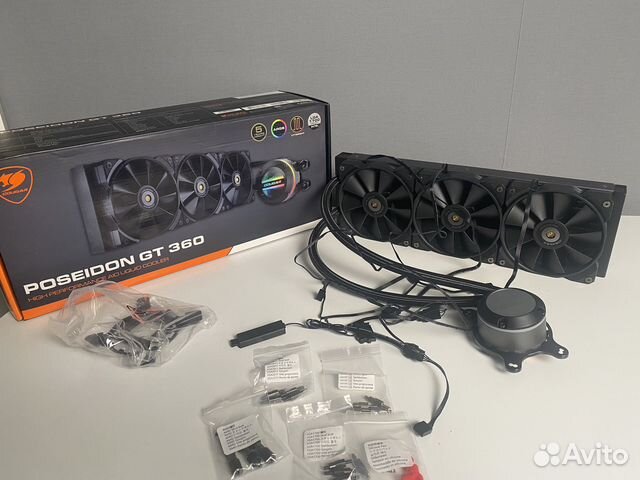 Водяное охлаждение cougar poseidon GTX 360 купить в Санкт-Петербурге ...