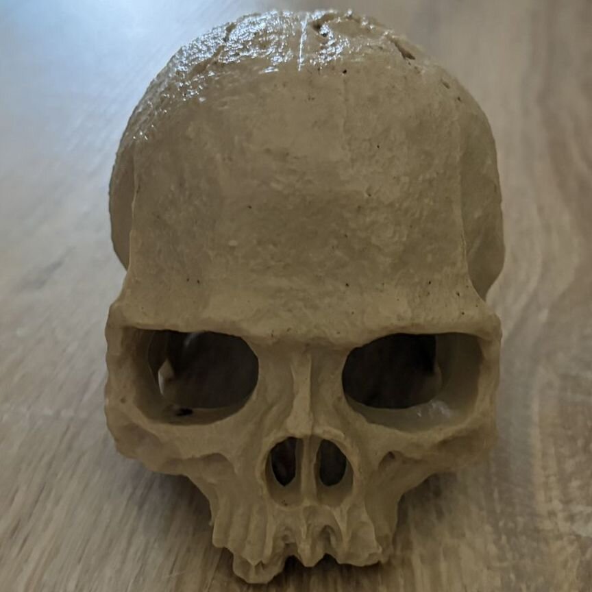 Череп декор для аквариума