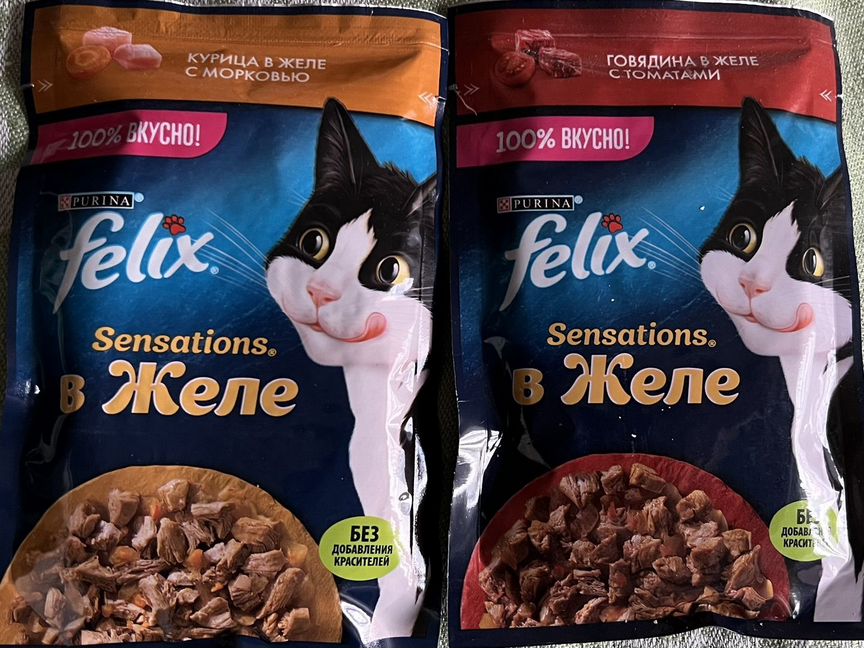 Корм для кошек Felix влажный