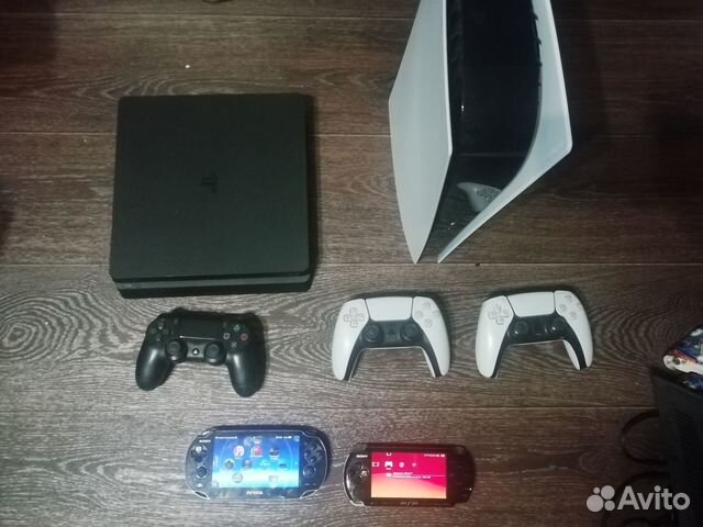 PS Vita 3g, PS5, psp +105 игры, Ps4 Slim + 48 игр купить в ...