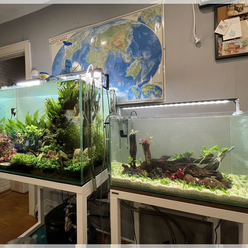 Аквариум с тумбой 60л