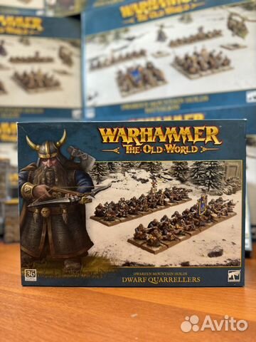 Warhammer The old world Dwarf Quarrellers купить в Москве с доставкой ...