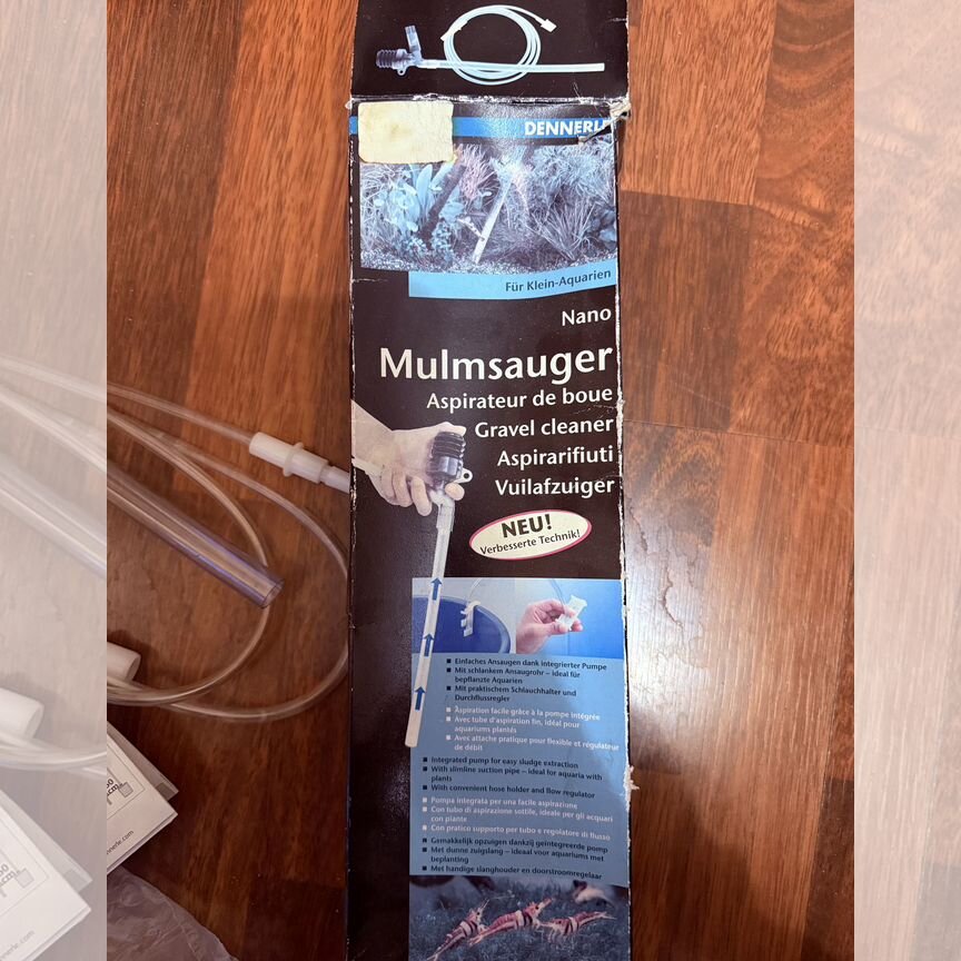 Пылесос для чистки гравия в аквариуме